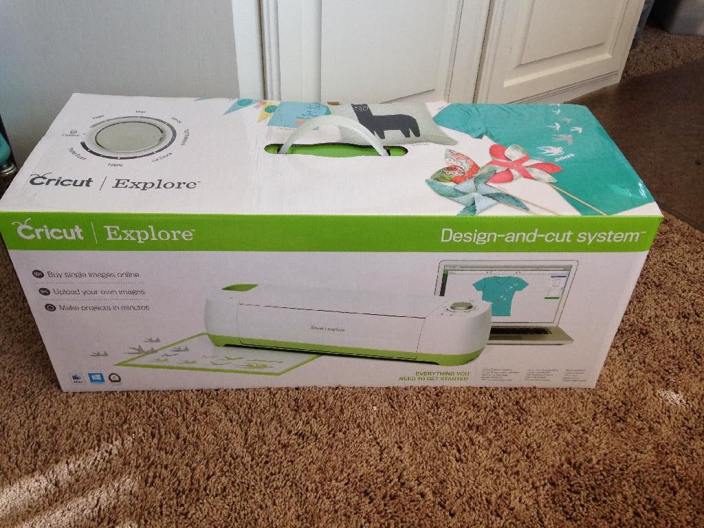 Courtney Lane Designs: Cricut Explore ouf of the box