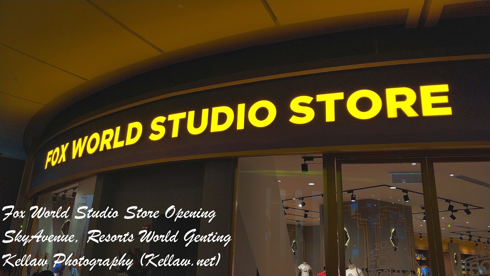 20th Century Fox World Studio Store Opening