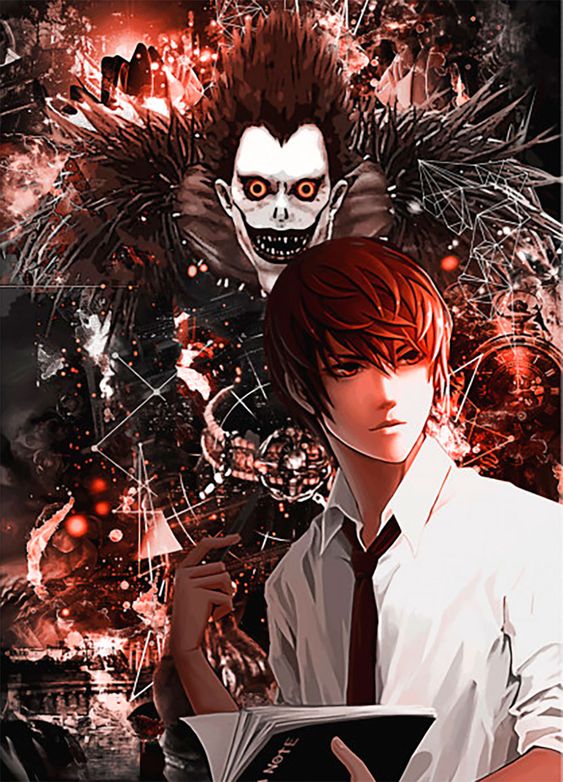 Dicas e Mais: Death Note este é um dos melhores animes que existem, com ...