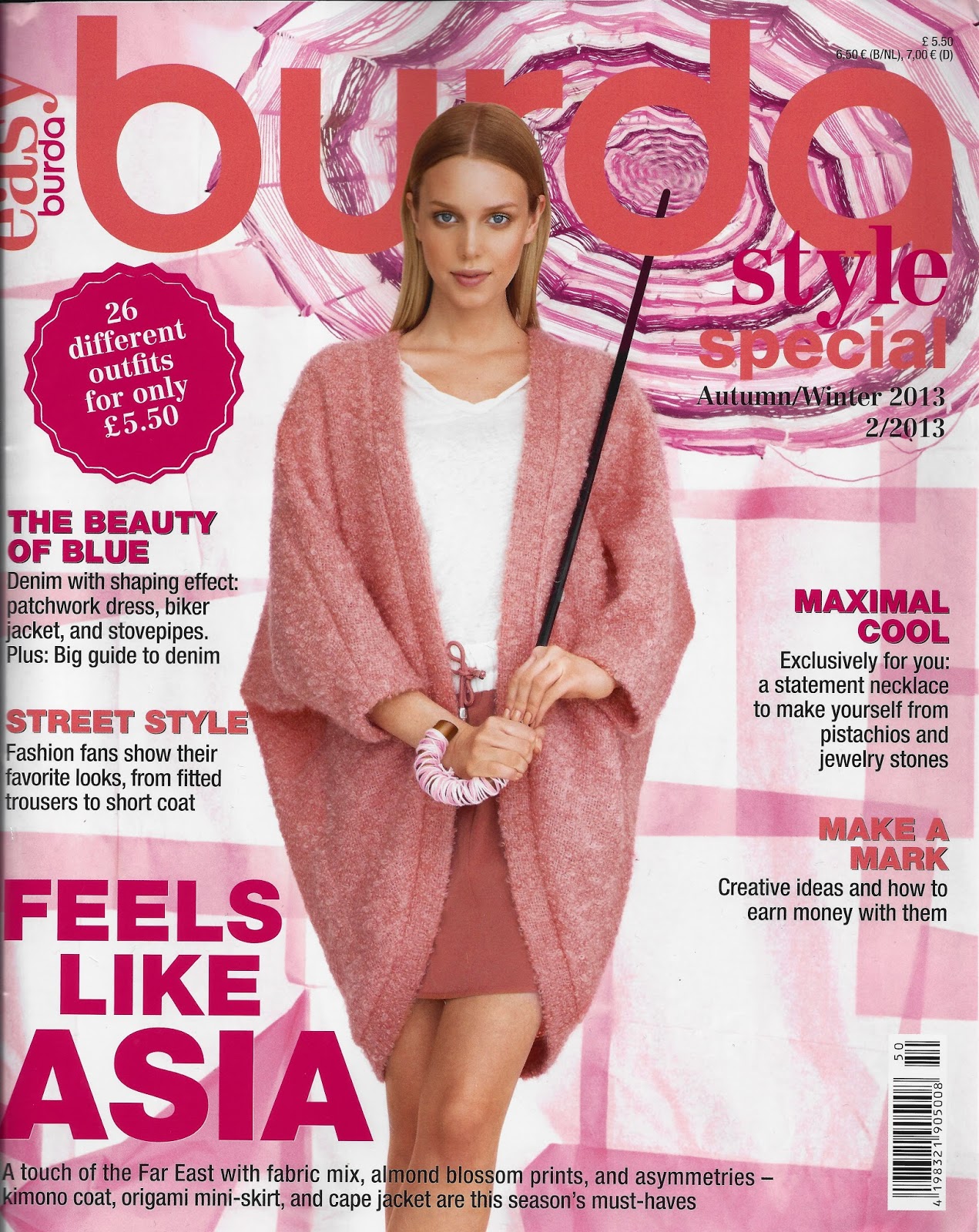 Burda Style Easy Fall/Winter 2013 - SMF Designs and Friends