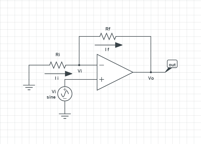 OPAMP Closed Loop Non Inverting Amplifier Formula Derivation