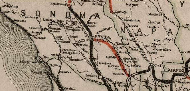 Railroad Square Historic District, US Route 101, California State Route ...