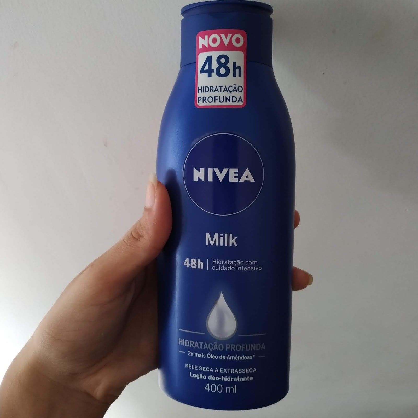 Segredos da Marii: Resenha Nivea Milk - 48 Horas