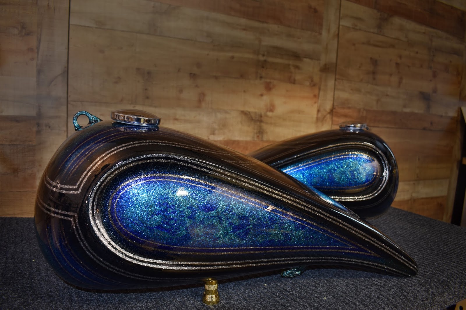 Metal Flake Paint On Motorcycles