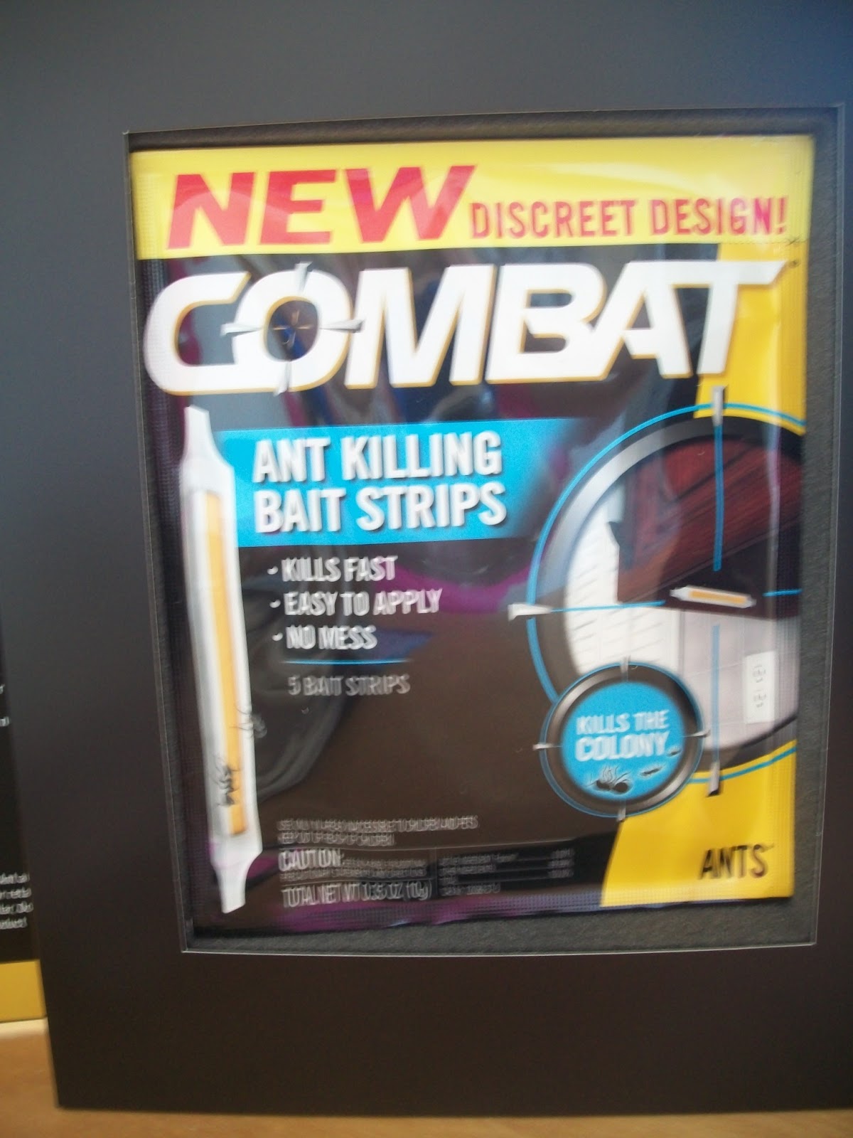 Combat Ant and Roach Killing Bait Strips and a Giveaway