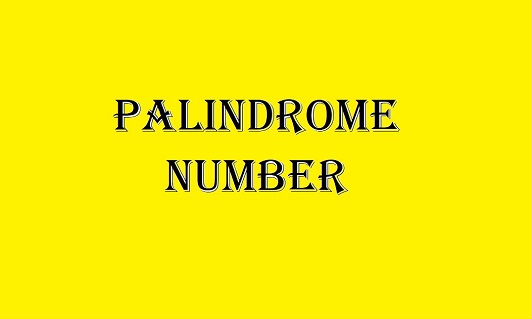 Palindrome Number - Tutorial Land
