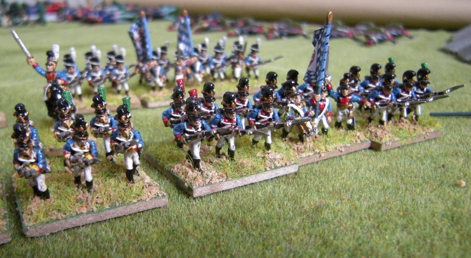 abc wargamers: 15mm Napoleonic Bavarians