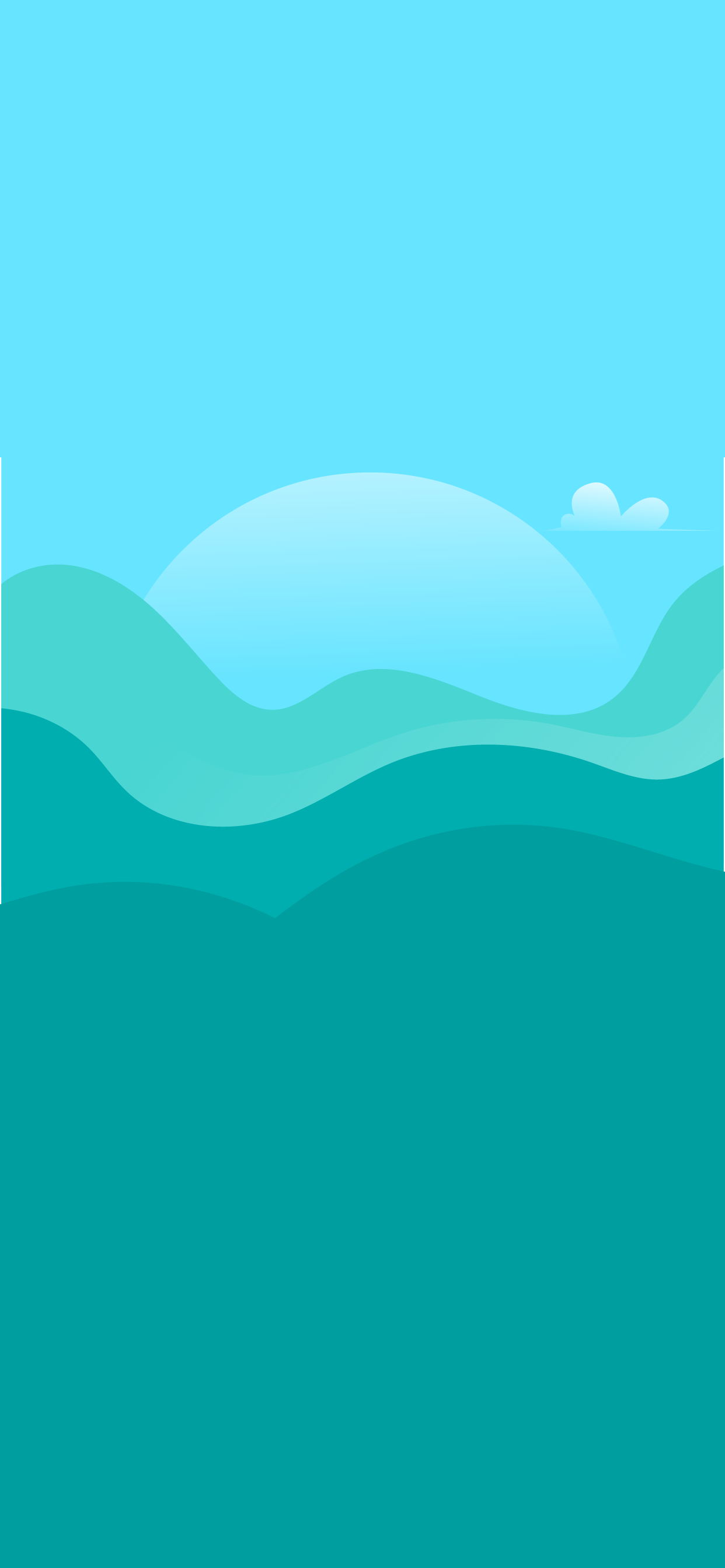 Simple Landscape Wallpaper for phone