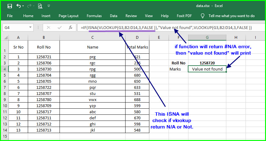 How to use the VLOOKUP excel function ? - Easy Example