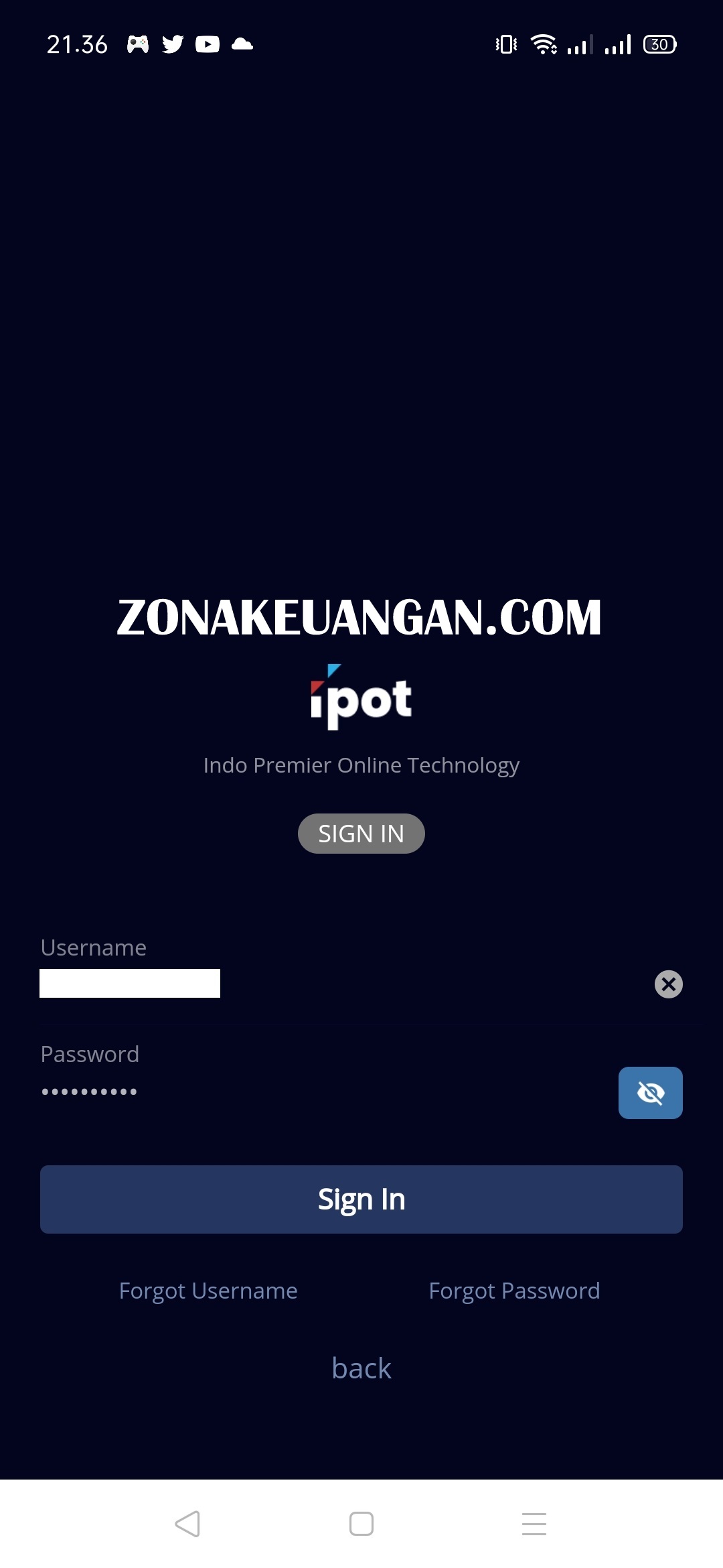 Cara Mudah Cek Saldo IPOT - zonakeuangan.com