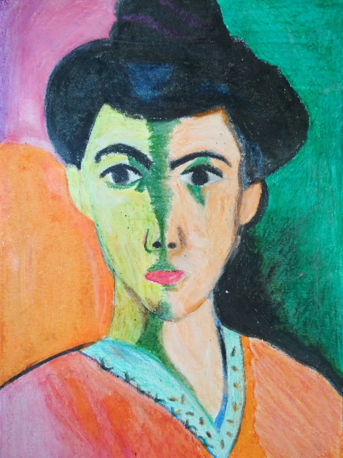 ¡Manualidades del Colegio El Salvador!: La raya verde de Matisse