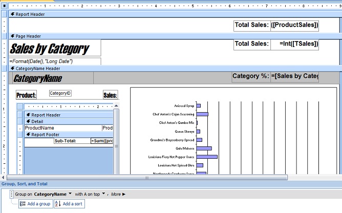Sub Report Summary Value In Main Report Calculations ~ Learn Ms Access Tips And Tricks