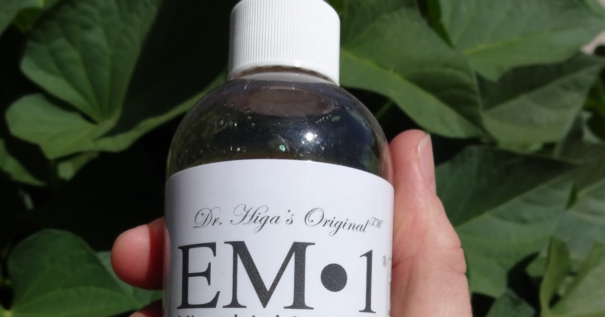 The Scientific Gardener: EM·1 Microbial Inoculant