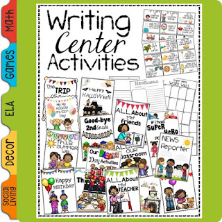 Writing Center Activities | OCD in Elementary