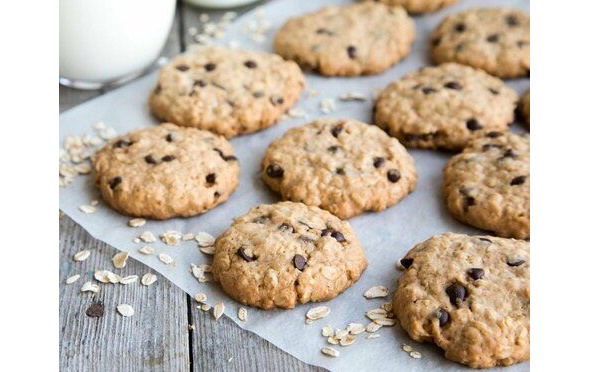 Receitas práticas de culinária: Biscoitos de Aveia e Chocolate