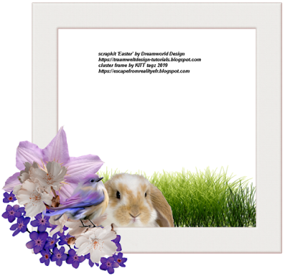 Escape From Reality Blog: FTU 'Easter' Cluster & Cluster Frames