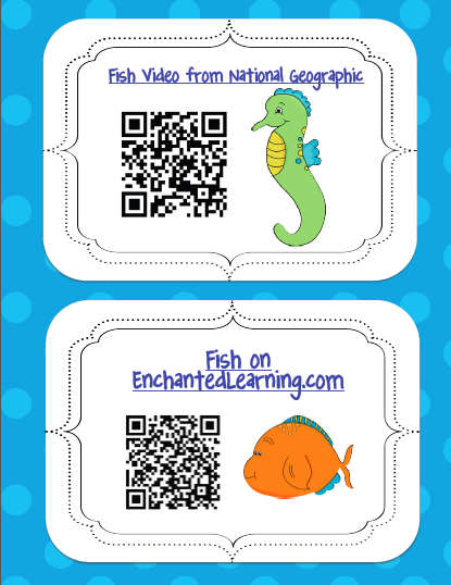 Mrs. A-Colwell's Class: Animal Research with QR Codes