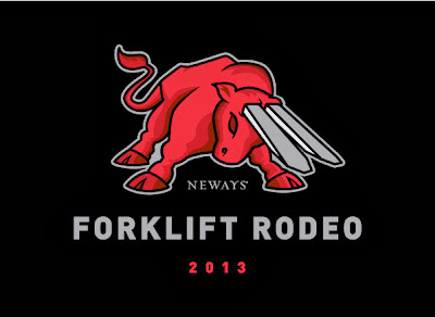 Atlas Graphics: Forklift Rodeo T-shirt Design