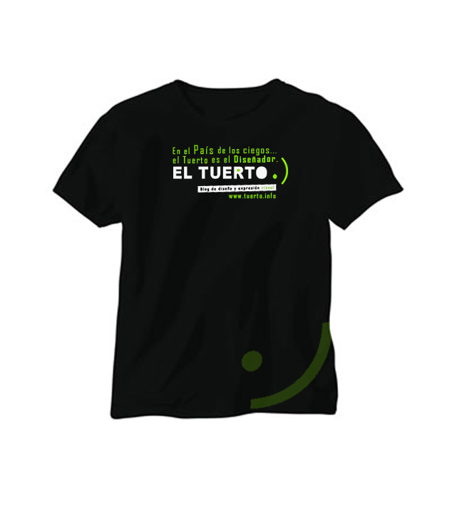 El Tuerto :: Publicidad ::: Camiseta "El Tuerto" 2012