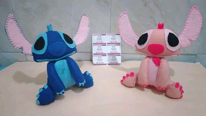 Eu Amo Artesanato: Stitch com molde