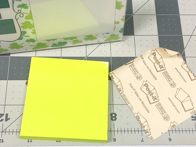 DIY Post It Note Holder to help you Be (a little) More Organized