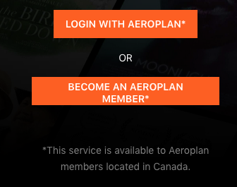 Air Canada Aeroplan members receive free access to streaming video ...