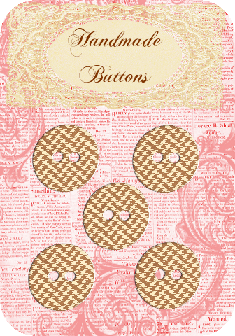 Sweetly Scrapped: Free printable button cards :)