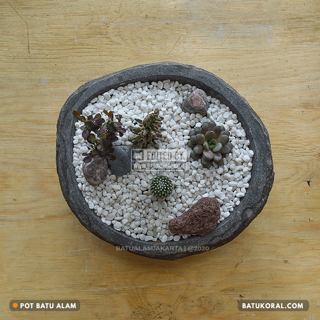 Maksimalkan Tampilan Tanaman Hiasmu Dengan Pot Dari Batu Kali ~ JUAL ...