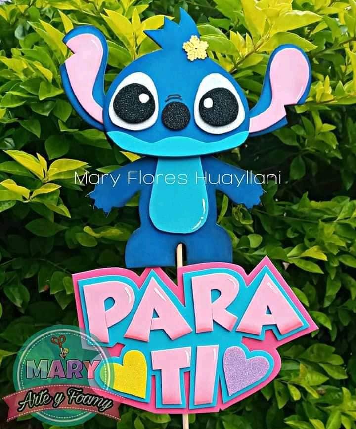 Eu Amo Artesanato: Stitch em Eva com Moldes