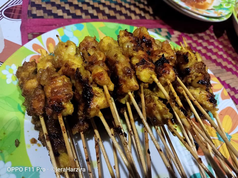Cara Buat Sate Ayam Dan Kuah Kacang Sedap Macam Pasar Malam Resepi