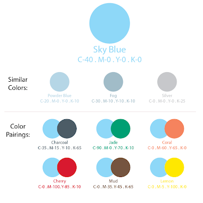 Ideas by Andrea: Color of the Week - Sky Blue