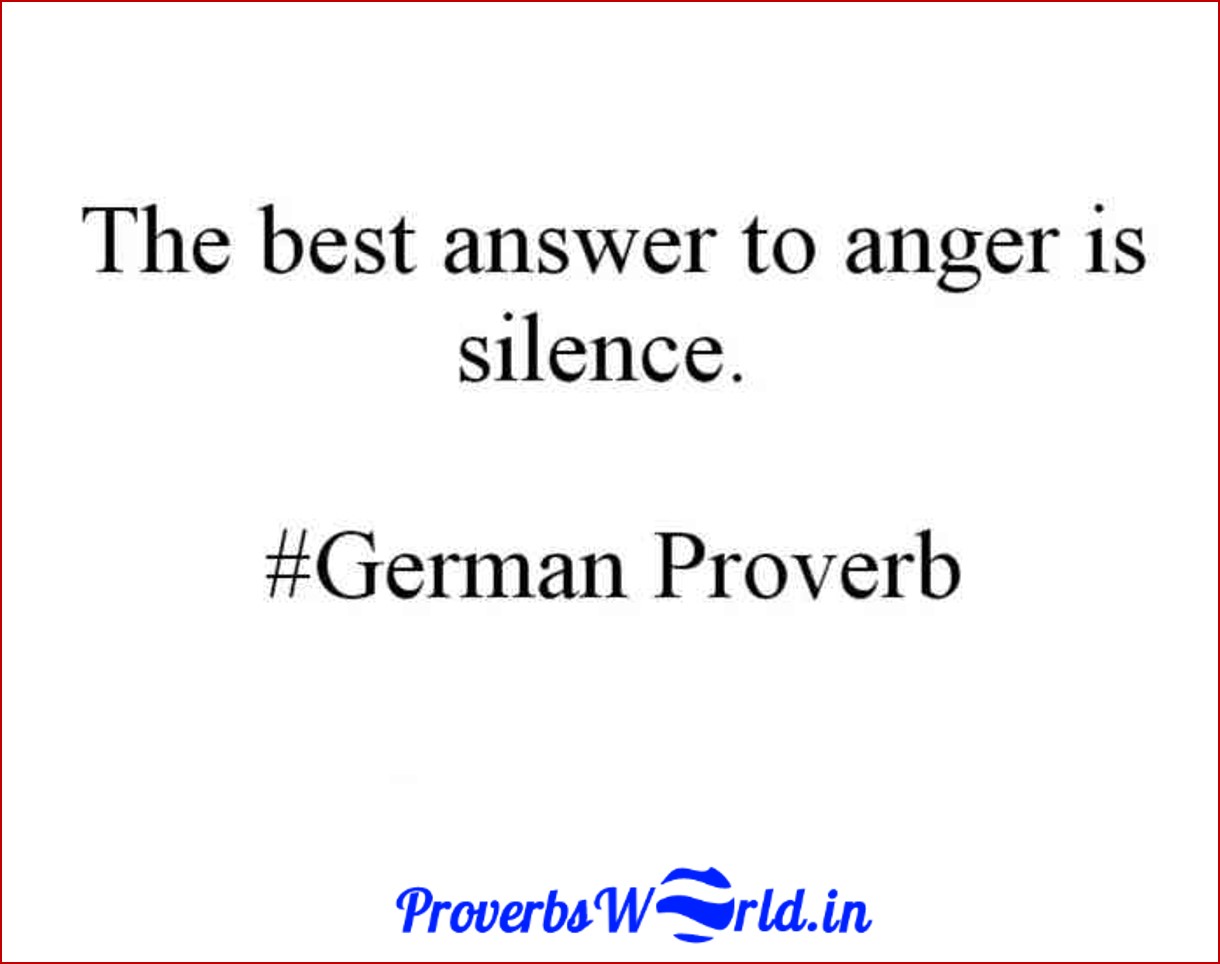 The Best Answer To Anger Is Silence the-best-answer-to-anger-is-silence