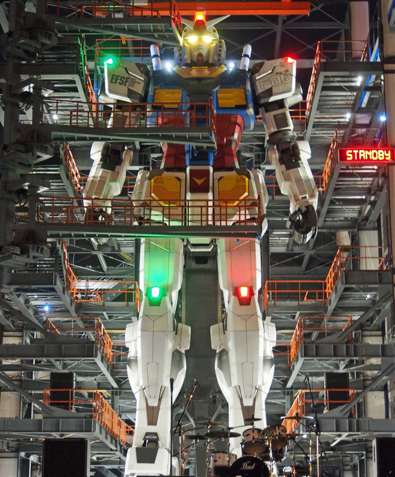 Gundam Factory Yokohama Opening Ceremony - Pilot-Exia Gundam