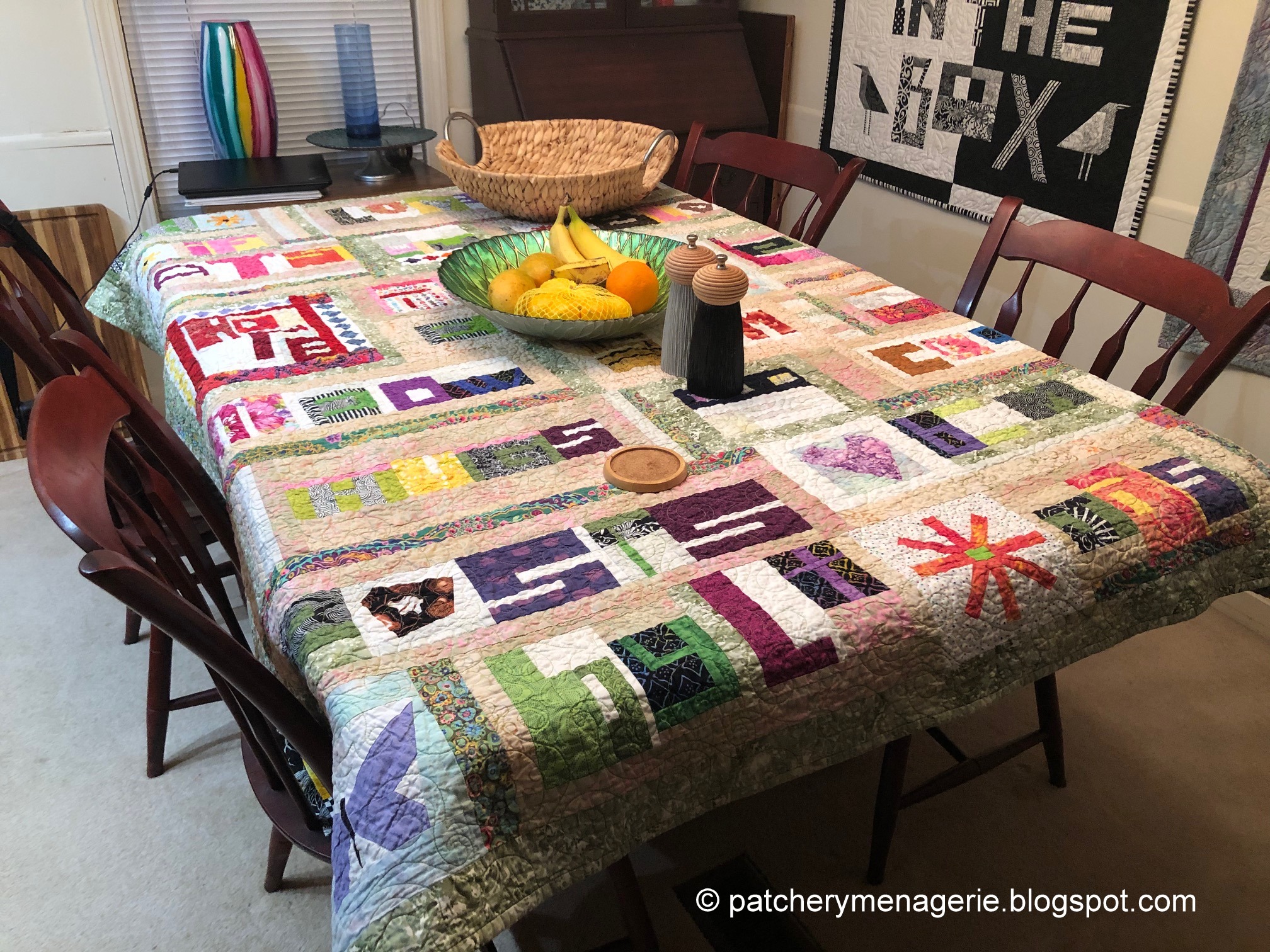 The Patchery Menagerie: April Quilts