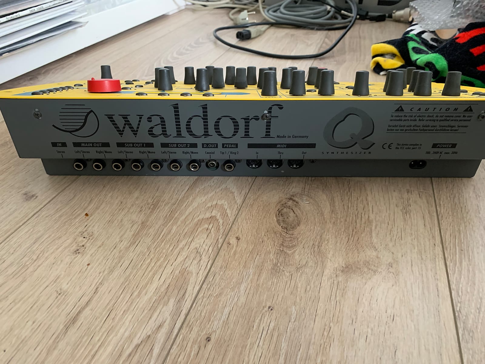 MATRIXSYNTH: Yellow Waldorf Q Rack