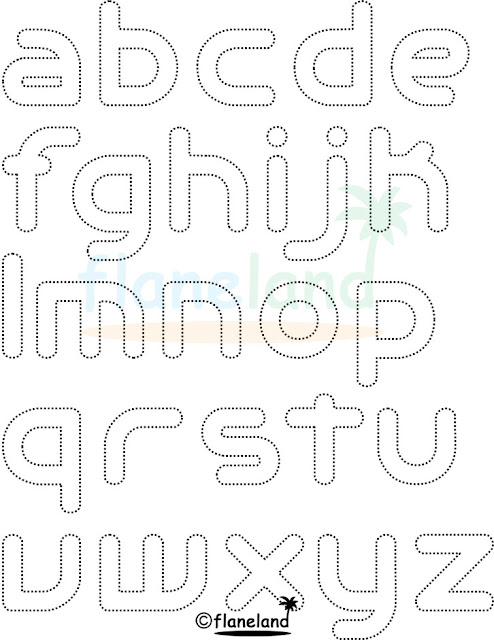 POLA HURUF ALPHABET - Flaneland