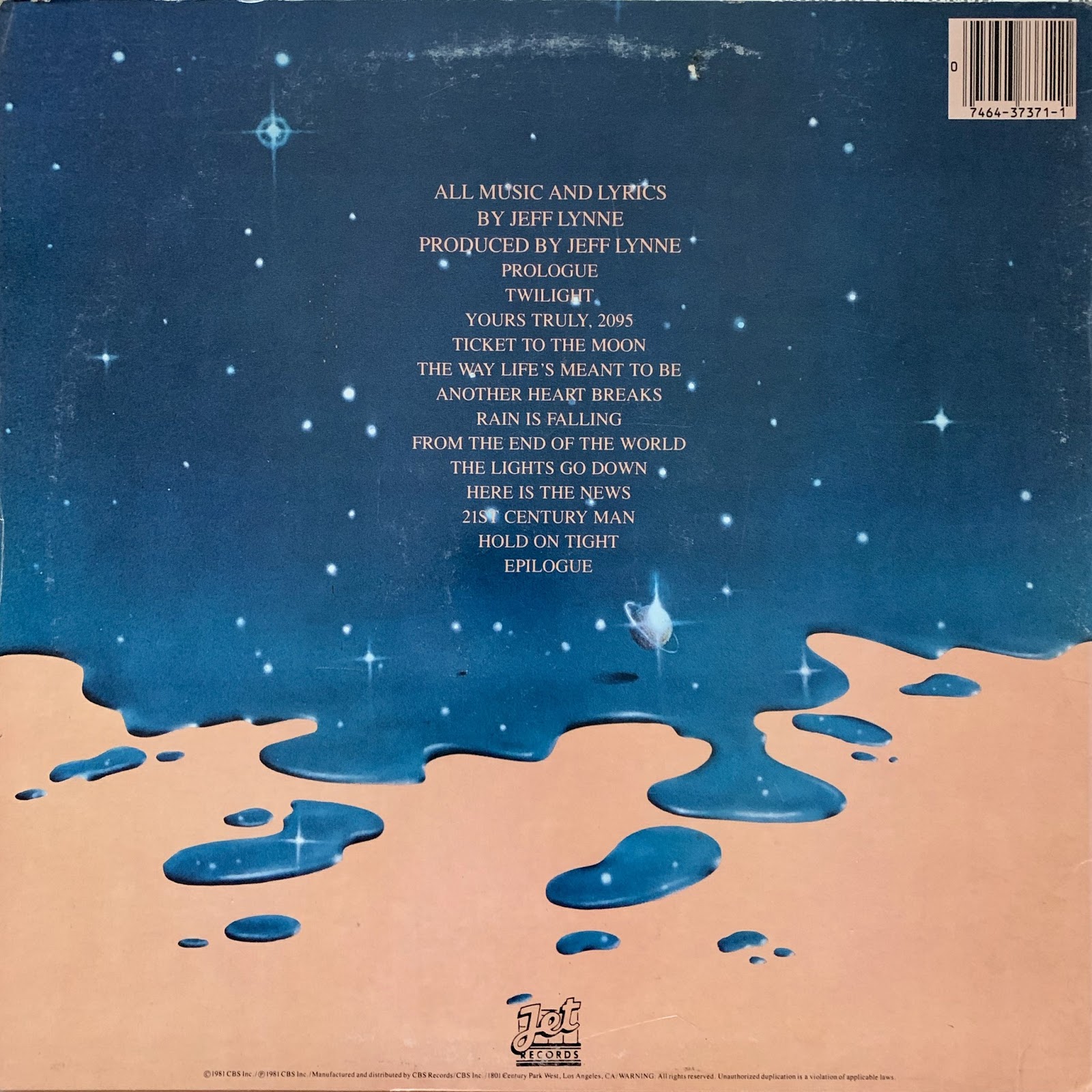 Classic Rock Covers Database: Electric Light Orchestra - Time (1981)