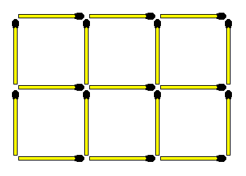 matchstick puzzles printable brain teasers - easy matchstick puzzles ...