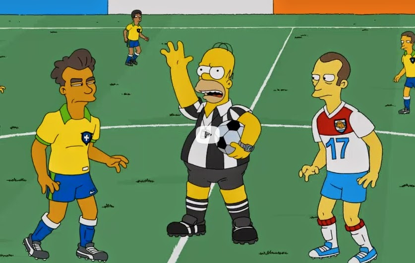 MundialitoUSM: Episodio de Los Simpson predice lesión de Neymar