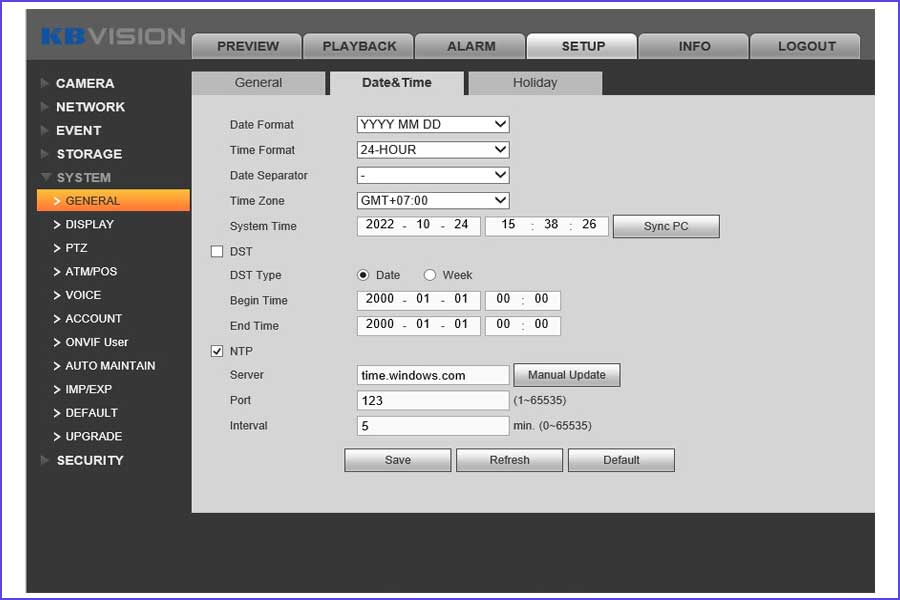 Hướng dẫn cách sửa lỗi thời gian đầu ghi hình Hikvision về 1970 ...