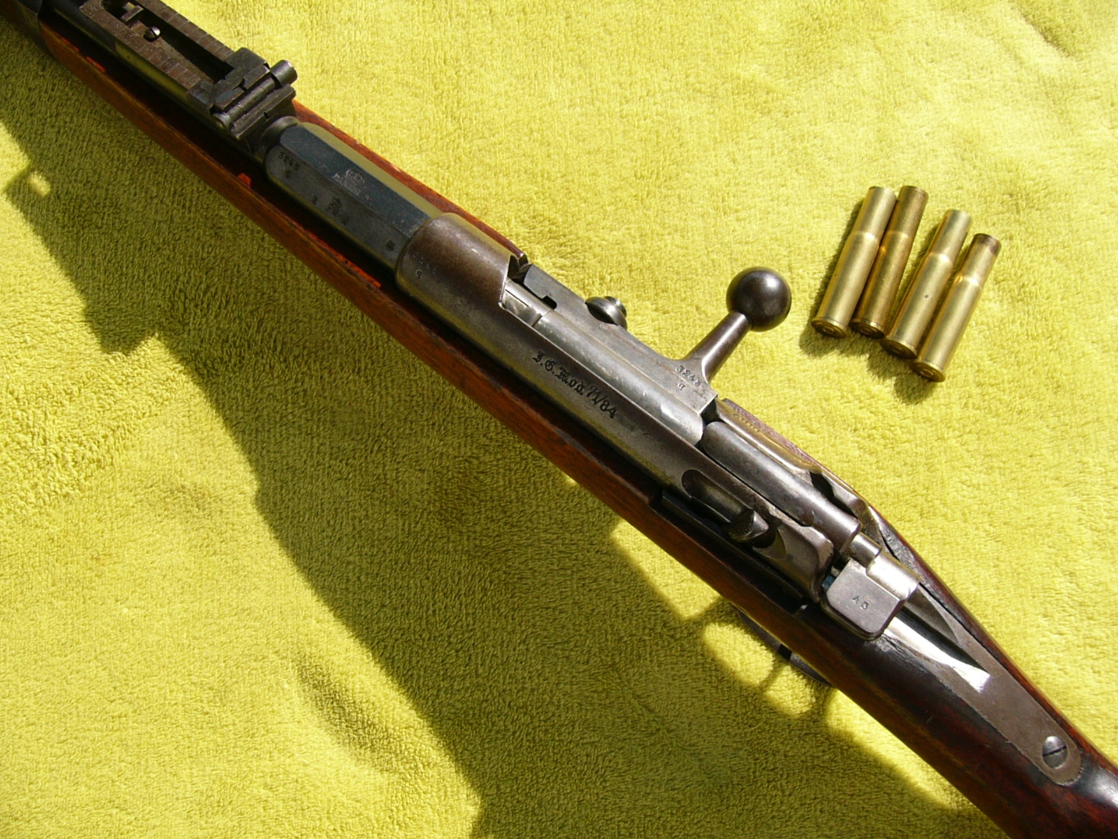Sbírka historických zbraní: Mauser M1871/84 Carbine ...