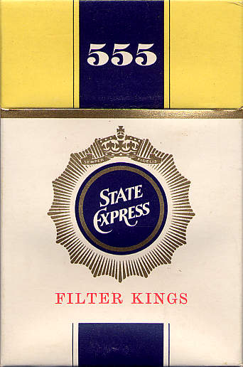 Курительные трубки.: Из истории сигаретных брендов: State Express 555.