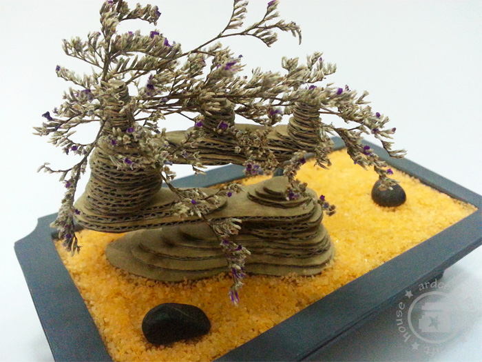 Miniature Cardboard Bonsai Tree | ardee's creation
