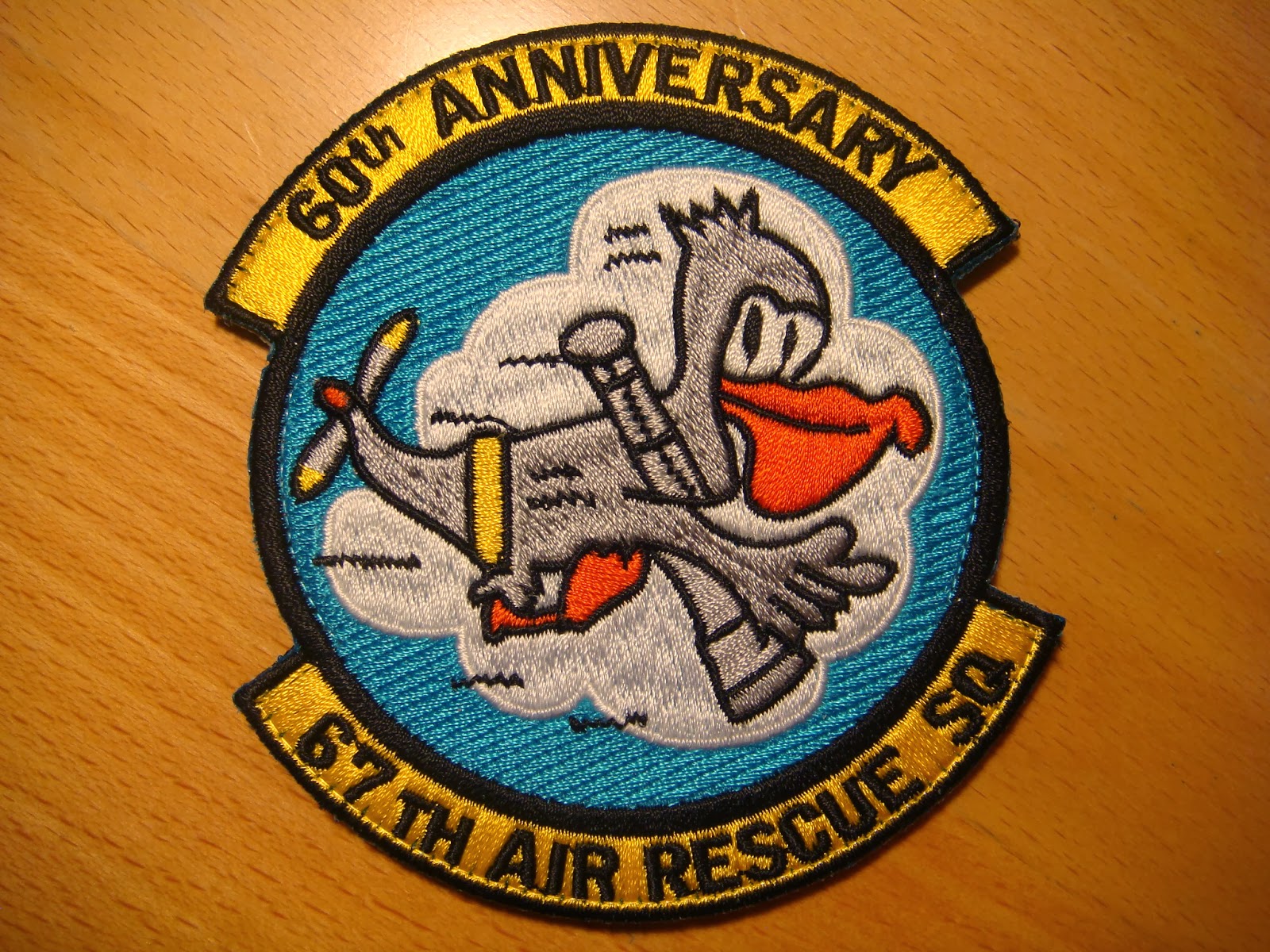 THE USAF RESCUE COLLECTION: USAF 67th ARS / 60th Anniversary Patch