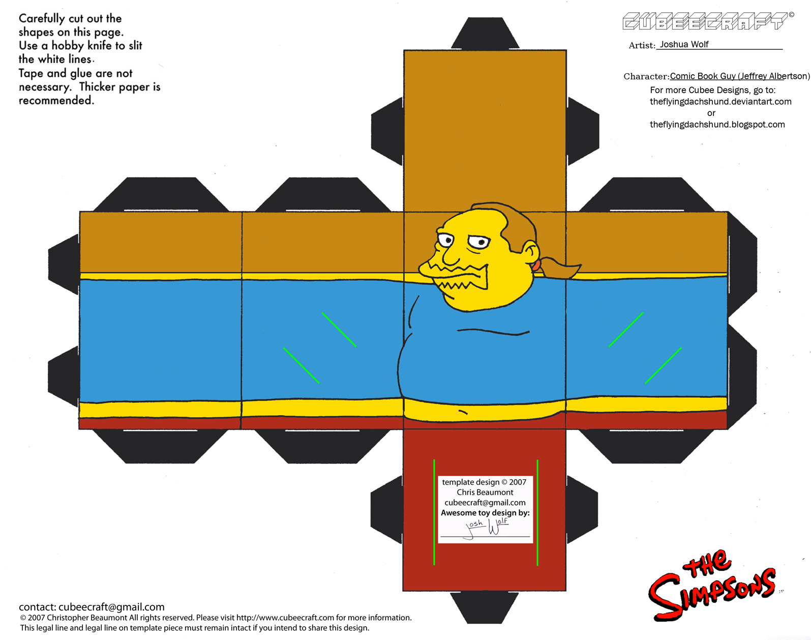 De cubeecraft y algo más: Cubeecraft de Los Simpsons