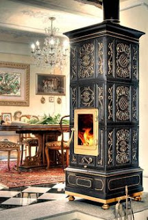 Heated Up!: Tall wood stoves: an elegant tradition lives on, mostly in ...