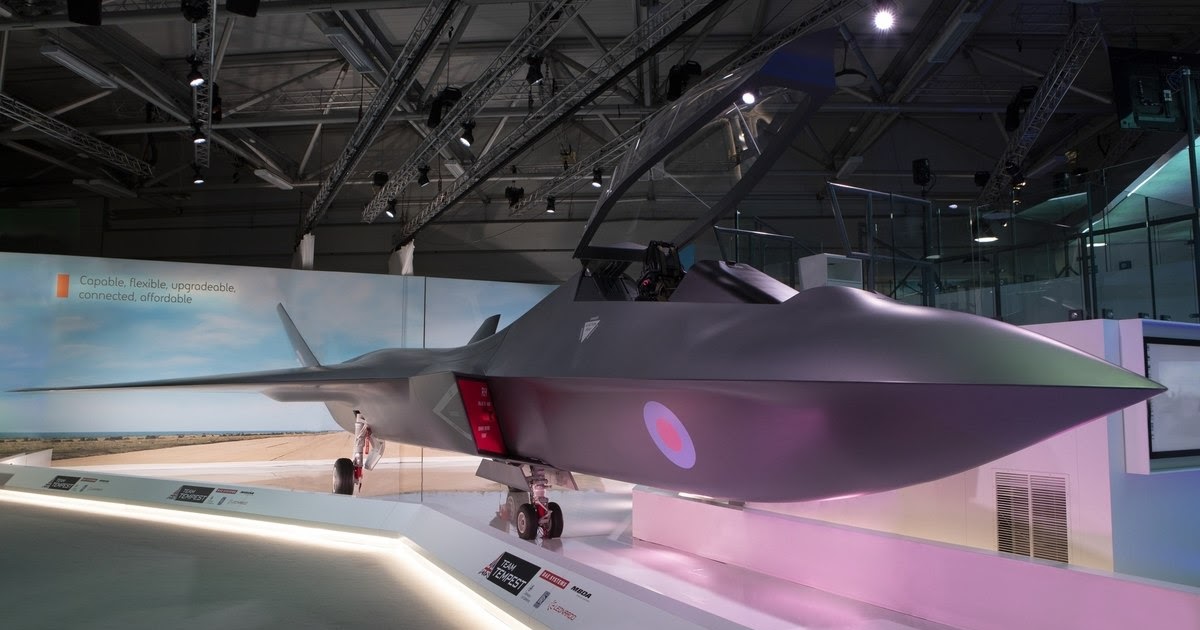 DEFENSE STUDIES: UK Unveils New Tempest Fighter Jet Model
