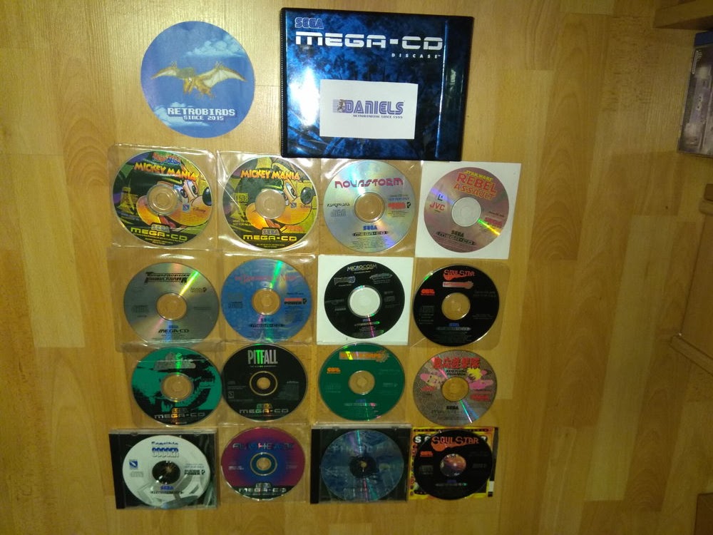 Colección Sega Mega CD por Daniels (FULLSET) | Retro Playing BCN