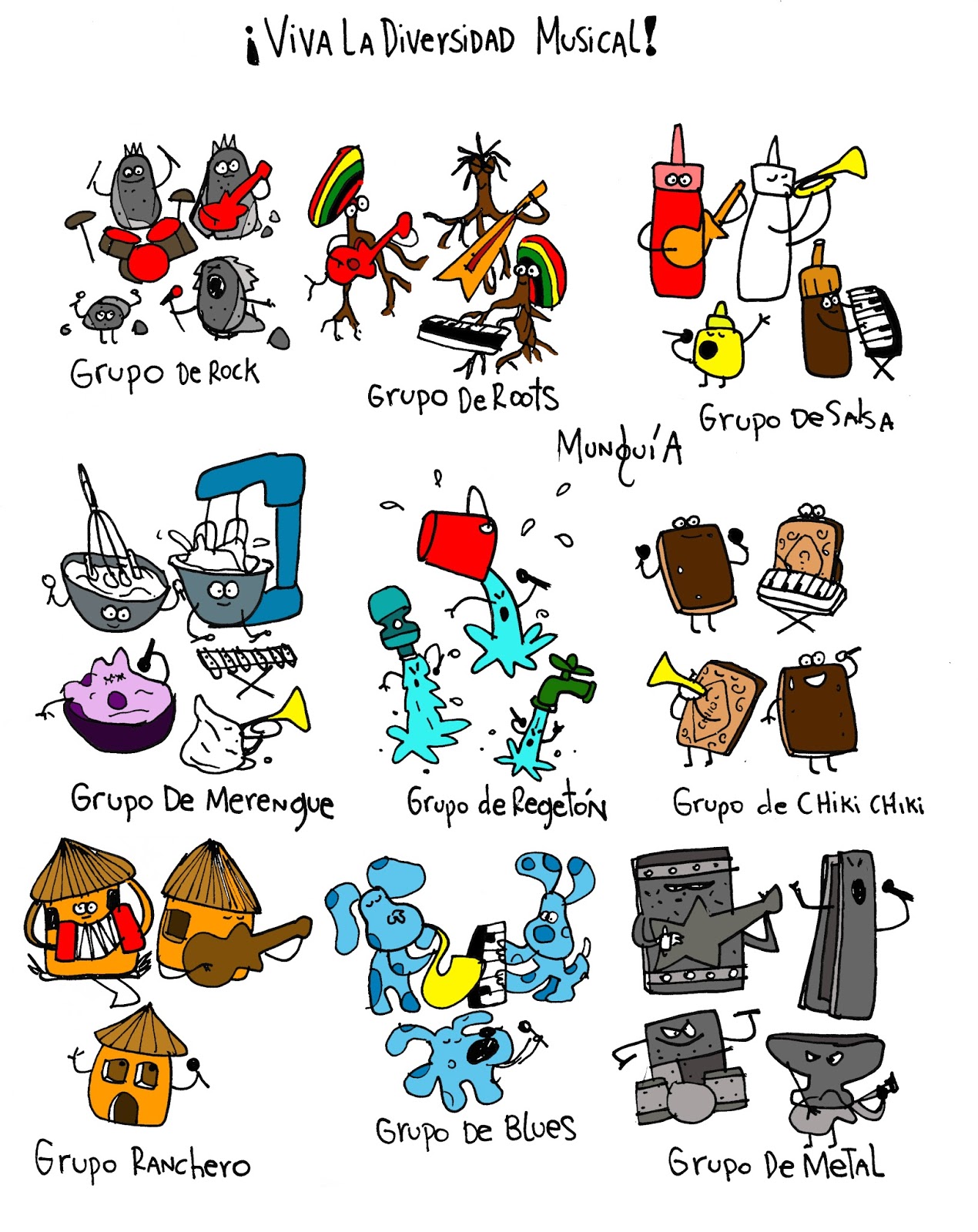 El Cartel de Munguía: Viva la Diversidad Musical y la tolerancia a ...