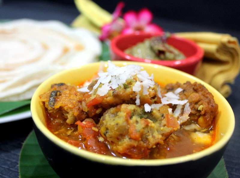 Vada Curry with Dosa - Tamil Nadu Special - Ribbons to Pastas